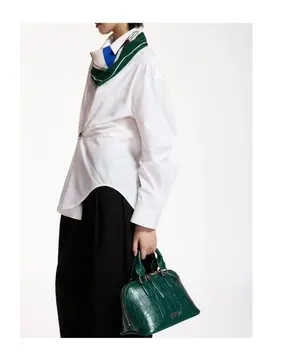 Essentiel Antwerp Organic Cotton Oversized Shirt