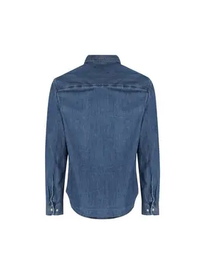 Barbour Long-sleeve Denim Shirt