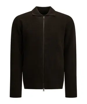 Tagliatore Long-sleeve Zip-up Cardigan