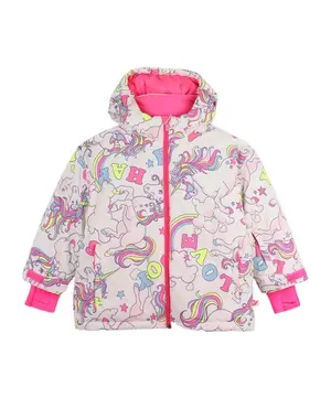 BILLIEBLUSH Unicorn-patterned Padded Jacket - Multicolor