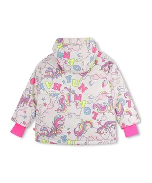 BILLIEBLUSH Unicorn-patterned Padded Jacket