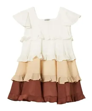 TWINSET Ruffled Muslin Dress