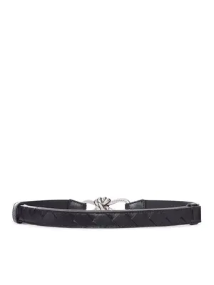 Bottega Veneta Woven Leather Belt