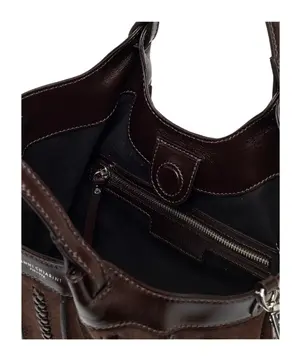 GIANNI CHIARINI Dua Pleated Shoulder Bag
