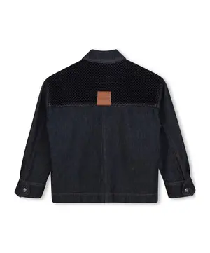 LANVIN Chevron-quilted Panelled Jacket