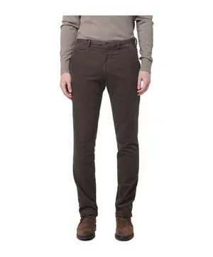 BRIGLIA 1949 Button Detailed Straight Leg Pants