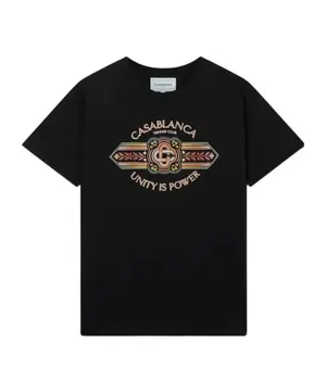 Casablanca Unity Is Power-print T-shirt