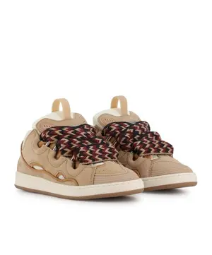 LANVIN Low-top Sneakers With Contrasting Laces