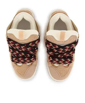 LANVIN Low-top Sneakers With Contrasting Laces