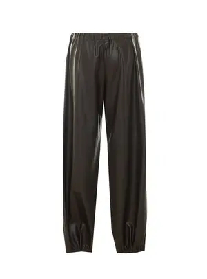 ANIYE BY Elasticated Faux Leather Pants