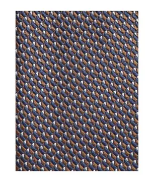 Canali Geometric-pattern Tie