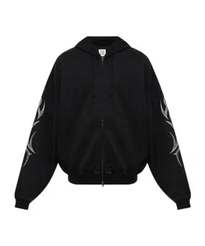 Vetements Detailed Zip-up Jacket