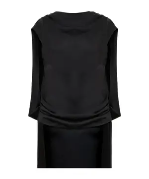 Simkhai Bella Draped-detail Tunic Top