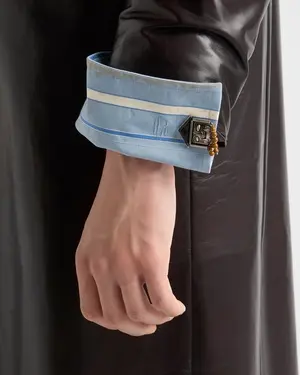Prada Resin And Metal Cufflinks