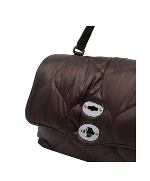 ZANELLATO Postina Lunaria Quilted Shoulder Bag