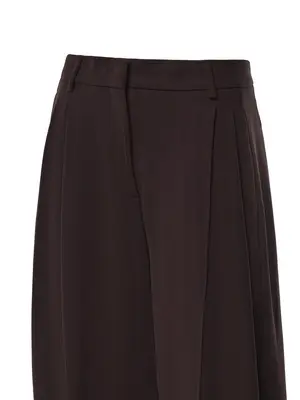 Andamane Tracy Low Rise Maxi Pants With Belt Loops And Pocket Details