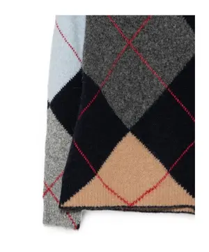 SEMICOUTURE Patterned High-neck Sweater - Multi-color