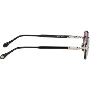 Matsuda M5010 Rimless Octagon Sunglasses