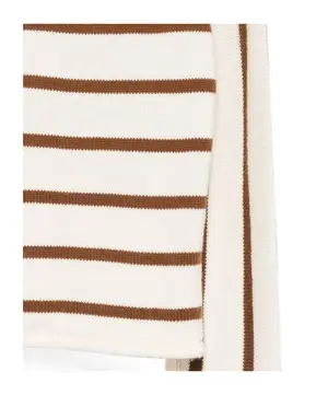 SEMICOUTURE Striped Zip-up Hoodie