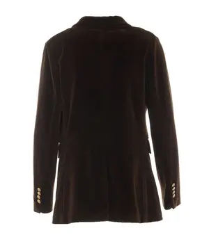 CIRCOLO 1901 Double-breasted Velvet Blazer