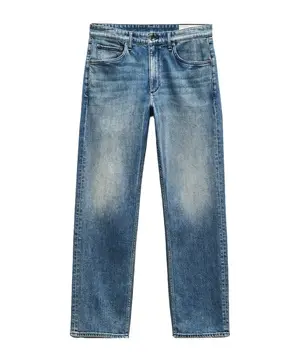 Rag & Bone Belt Loop Jeans - Blue