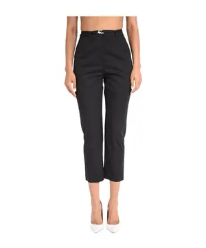 Patrizia Pepe Cigarette Trousers - Black