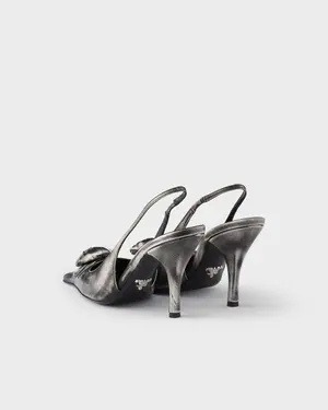 Prada Leather Slingback Pumps