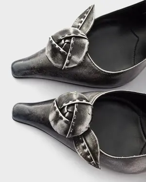 Prada Leather Slingback Pumps