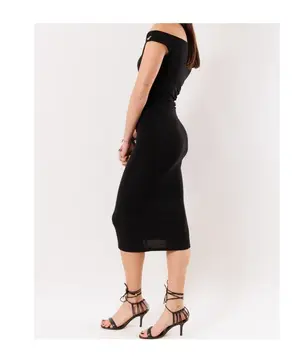 Patrizia Pepe One-shoulder Slim-fit Midi Dress