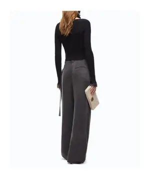 Pinko Wrap-style Pleated Trousers