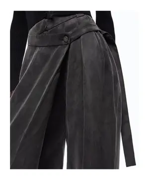 Pinko Wrap-style Pleated Trousers