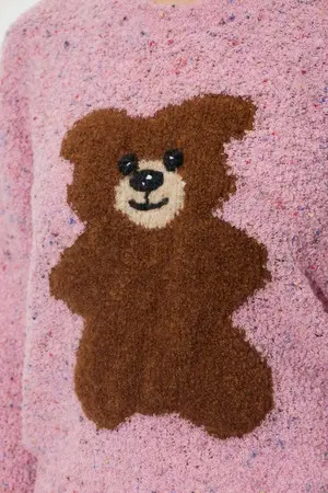 Moschino Sweater With Bear Motif