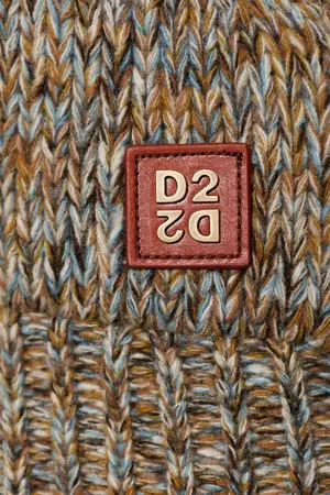 Dsquared2 Wool Sweater With Logo Patch