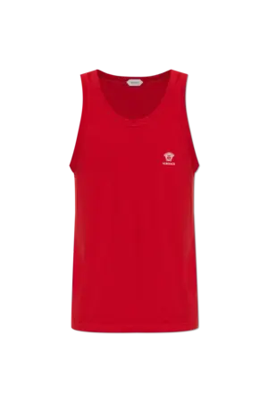 Versace Sleeveless Underwear T-shirt - Red