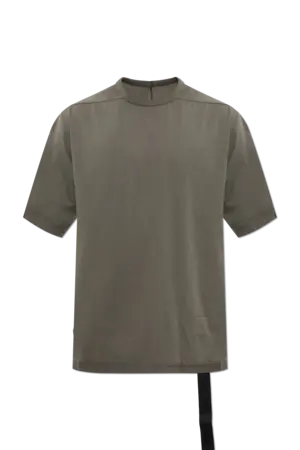 Rick Owens T-shirt With Decorative Stripe - Grey