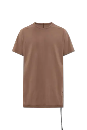 Rick Owens T-shirt With A Decorative Stripe - Brown