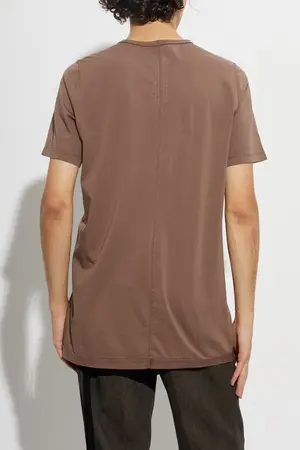 Rick Owens T-shirt With A Decorative Stripe