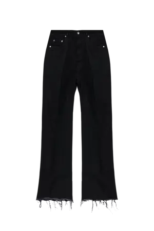 Rick Owens Wide-leg Jeans - Black