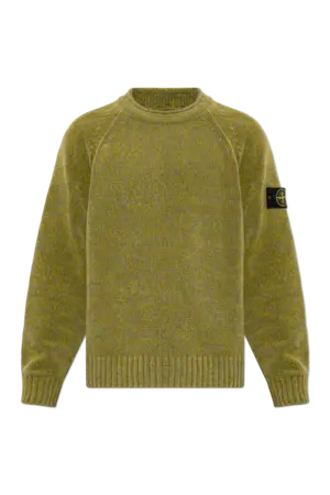 Stone Island Crew Neck Sweater - Green