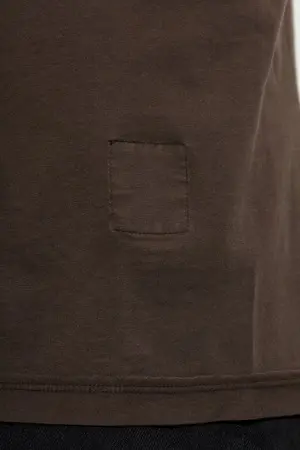 Rick Owens T-shirt With Decorative Stripe