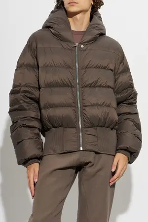 Rick Owens Puffer Jacket With Hood