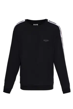 Moschino Sweatshirt With Logo - Black