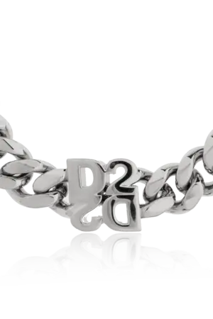 Dsquared2 Brass Bracelet With Logo
