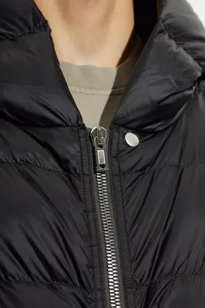 Rick Owens Quilted Jacket With Hood