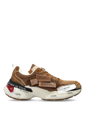 Dsquared2 Faster" Sports Shoes - Beige