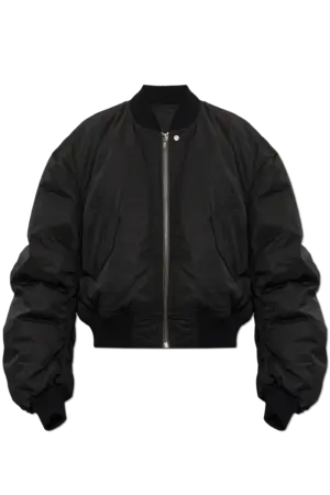 Rick Owens Quilted Bomber Jacket - Black