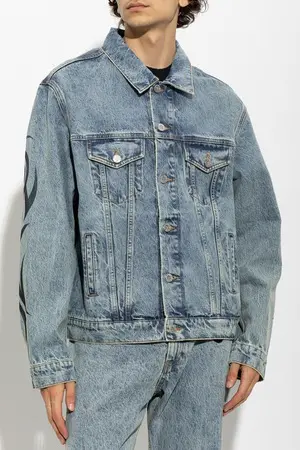 Vetements Denim Jacket With 'vintage' Effect