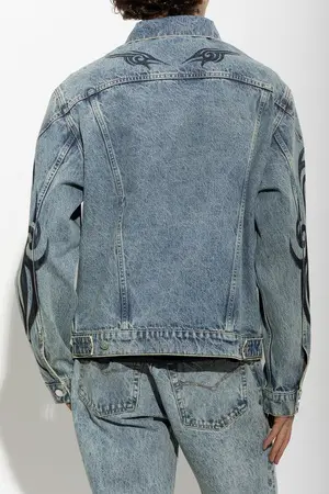 Vetements Denim Jacket With 'vintage' Effect