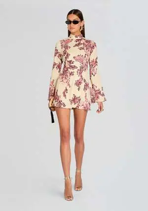Hemant & Nandita Faria Biased Mini Dress