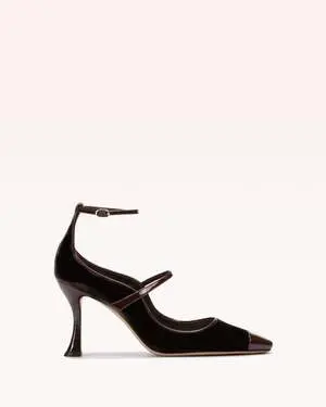 ALEXANDRE BIRMAN Tita Wave 85 Stiletto Heel Pumps - Brown